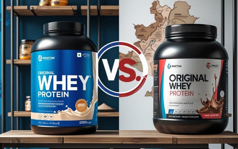 Whey Protein Price in Pakistan 2025 - Original vs Fake Comparison