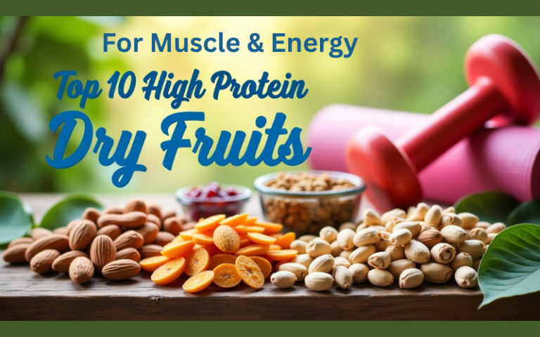 Top 10 High Protein Dry Fruits for Muscle & Energy